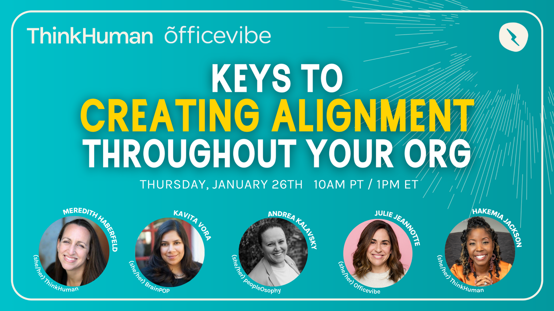 WEBINAR: Keys To Creating Alignment Throughout Your Organization