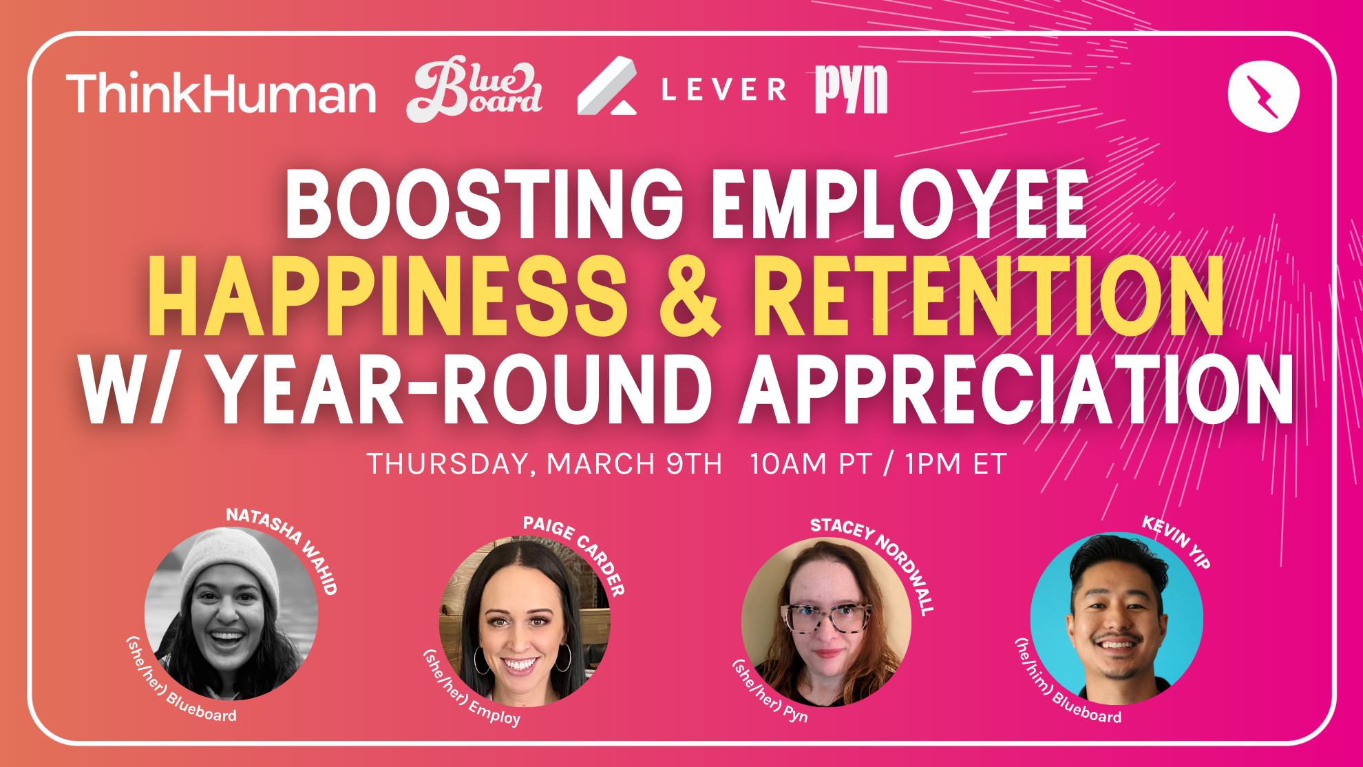 Webinar: Boosting Employee Happiness & Retention With Year-Round ...
